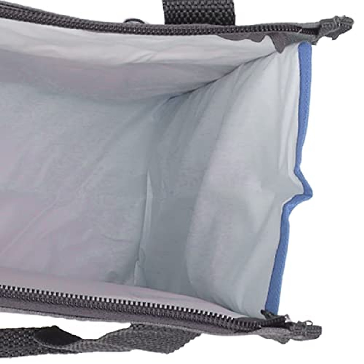 Mumusuki Insulated Reusable Grocery Bags, Widened Handle Food Delivery Bag Insulated Bag for Hot or Cold Food Delivery (blue)