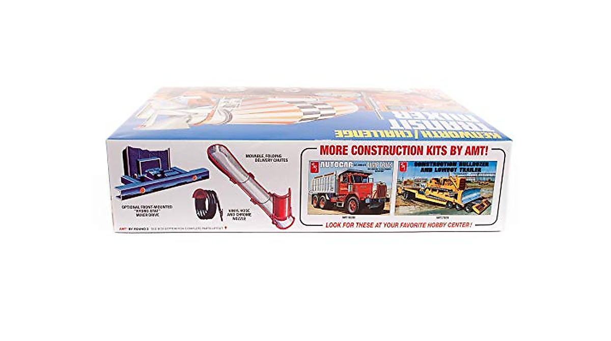 AMT Kenworth/Challenge Cement Mixer 1:25 Scale Model Kit