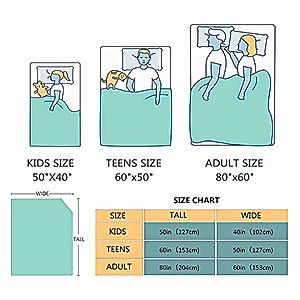 BBKD Pineapple Throw Blanket, Fruits Pineapple Lightweight Super Soft Cozy Flannel Fleece Blanket, for Sofa Couch Bed 60"x50"