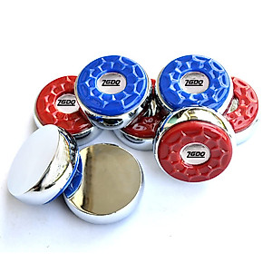 ZGDQ 2 Pack Shuffleboard Wax Powder Set with Shuffleboard Pucks, (53mm) Shuffleboard Table Pucks with Shuffleboard Wax High Speed and Mini Brush Set