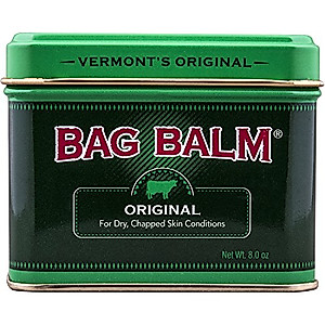 Vermont's Original Bag Balm for Dry Chapped Skin Conditions 8 Ounce Tin