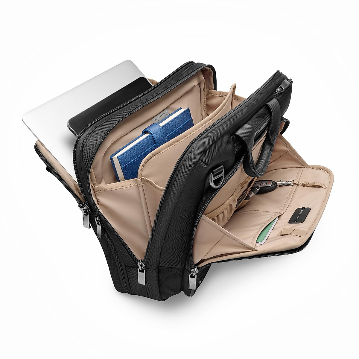 Briggs & Riley @ Work Rolling Briefcase, Black, Large