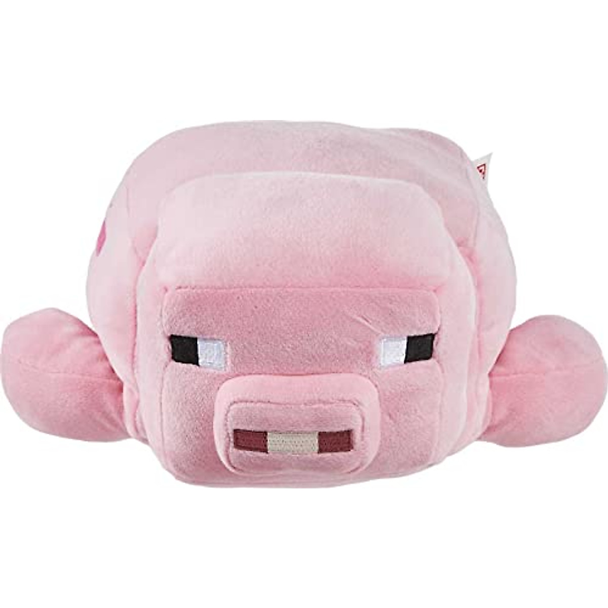 Mattel Minecraft Plush Pig 12-Inch Stuffed Animal Figure, Floppy Soft Doll Inspired by Video Game Character, Collectible Toy