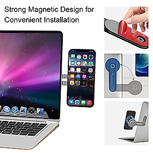 Doter MagSafe Accessories are Compatible with iPhone 14/iPhone 13/iPhone 12 Series, Universal Laptop Accessories in Order for Dual-Screen Interaction, Laptop Phone Holder for All Cell Phones