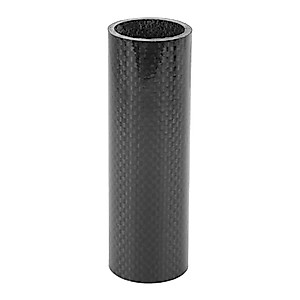 Demeras Headset Spacer, Durable Strong Compatibility Glossy Cutting Bike Front Fork Washer 10cm 28.6mm for Road Cycling