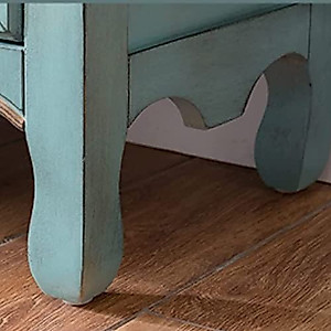 Buffet Sideboard Villa Decor Kitchen Console Table Sideboard Retro Old Cabinet Three-Layer Cupboard Storage Sideboard Entrance Cabinet Living Room Kitchen Storage Cabinet ( Size : Double door 152.8*35