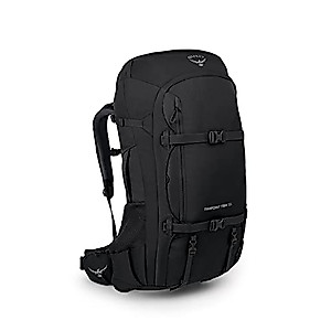 Osprey Farpoint Trek 55L Men's Travel Backpack, Black, One Size