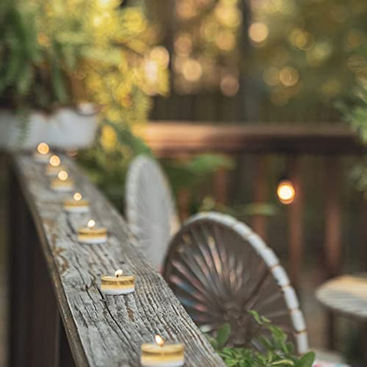 Murphy's Naturals Mosquito Repellent Tea Light Candles | DEET Free | Made with Essential Oils and a Soy/Beeswax Blend | 4 Hour Burn Time Per Candle | 36 Candles Per Box