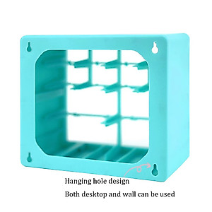 Desk Storage Organizer with 12 Drawers, Stackable Desktop Craft Drawer Cabinet, Plastic Desk Storage Box Caddy for Art DIY, Craf Jewelry, Washi Tape, Makeup, Office Supplies