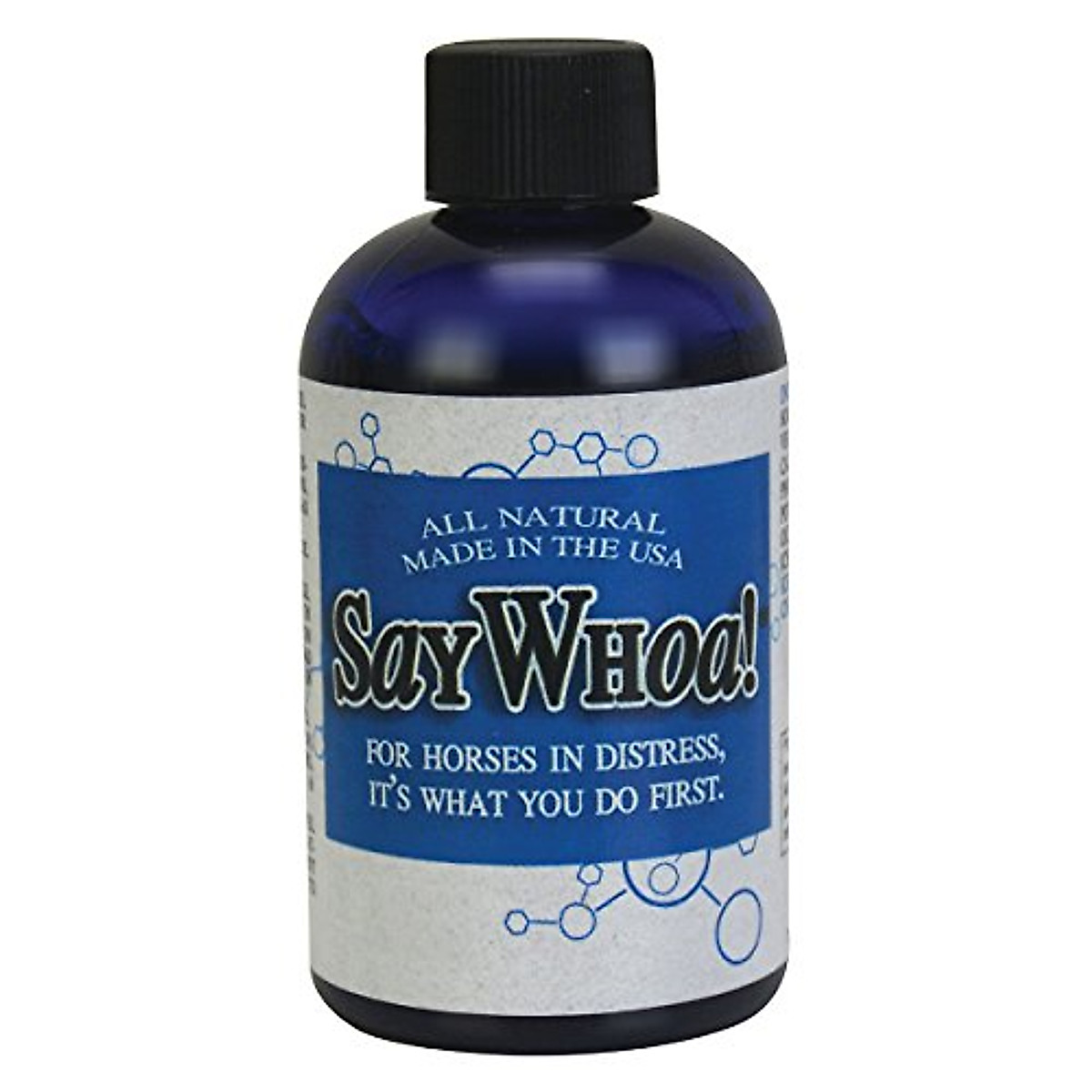 Say Whoa for Horses in Distress: Promotes Normal Digestive Flow, Blue, 4Wx10L