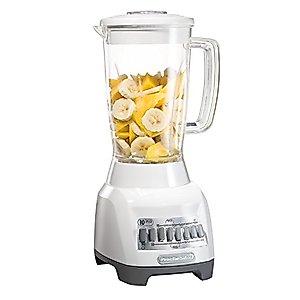 Proctor-Silex 10-Speed Blender, White (50124)