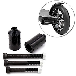 VRBIKE Pro Scooter Pegs CNC Aluminum Set with Axle Hardware for Freestyle Scooter Grinds