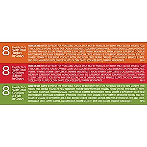 9Lives Poultry And Beef Variety Pack, 5.5 Ounce Can (Pack of 24)