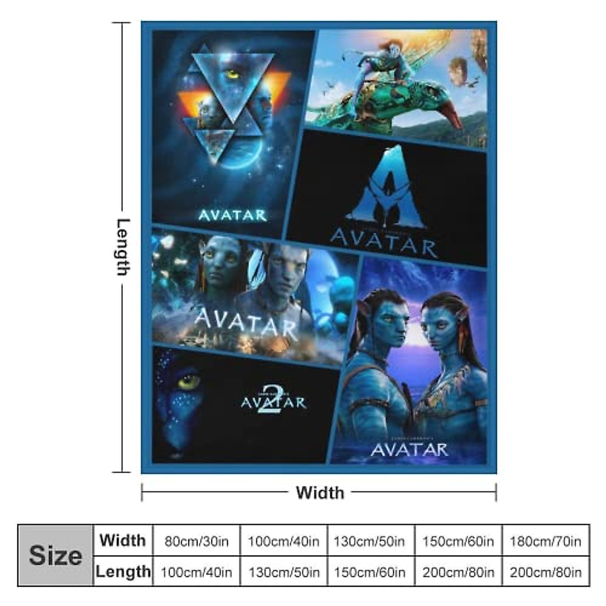 Movie Throw Blanket with Pillow Covers Soft Lightweight Cozy 3D Printed Flannel Throw Blankets Decor for Bed Sofa Living Room