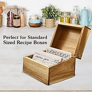 LotFancy Recipe Cards, 4x6 Inch, 60 Count, Double Sided, Blank Recipe Cardstock, Vintage Recipe Index Cards