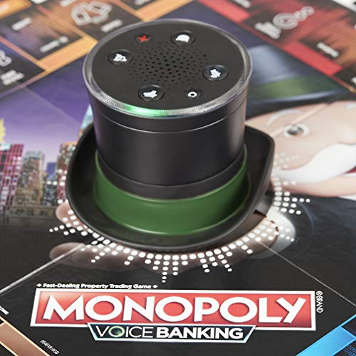 Monopoly Voice Banking Electronic Family Board Game for Ages 8 & Up