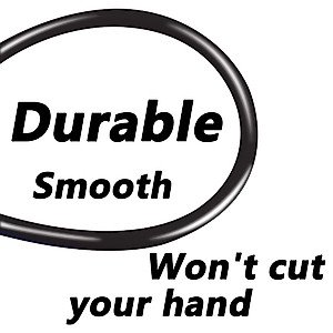 Qolekog Air Line 3/8" Tube OD Pneumatic Nylon Tube SAE J844 Airline For Air Brake Tubing or Fluid Transfer (Black 32.8Ft)