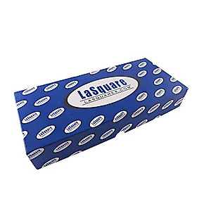 LaSquare 12” SAE Machinist Combination Square, Saddle Square, Stainless Steel Blade with 1/64", 1/32", 1/16" and 1/8" Markings, Hardened Aluminum Head LAS 12SS-12"