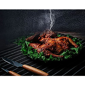 BEWAVE Pellet Smoker Tube for All Grill Electric Gas Charcoal or Smokers Hot/Cold Smoking, Free Tube Brush, 6&12 Inch