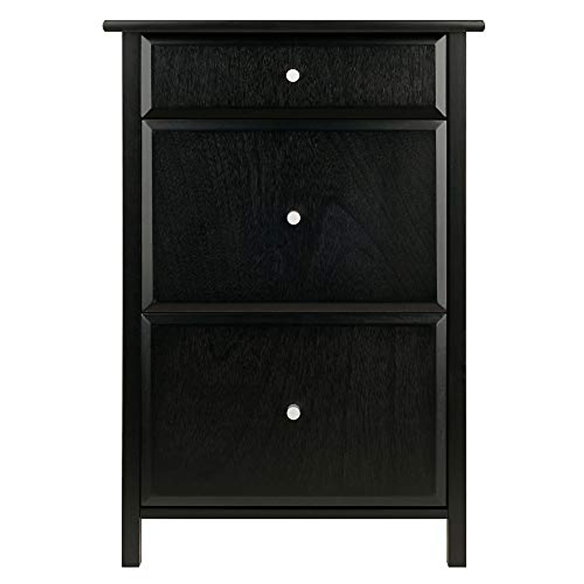 Winsome Delta File Cabinet Black Home Office