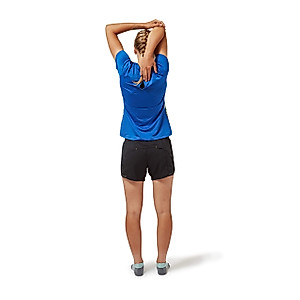 Ronhill Womens Tech Revive Short, Black/Azurite, 10