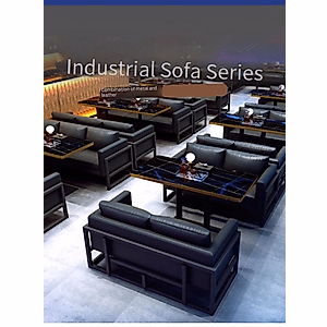 1987vroma Create The Perfect Atmosphere with Our Bar Music Set and Stylish Restaurant Furniture Combo! (Double Sofa)