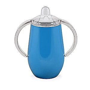 Rearz - Insulated Stainless Steel - XL Adult Sippy Cup - 14oz (Splash Blue)
