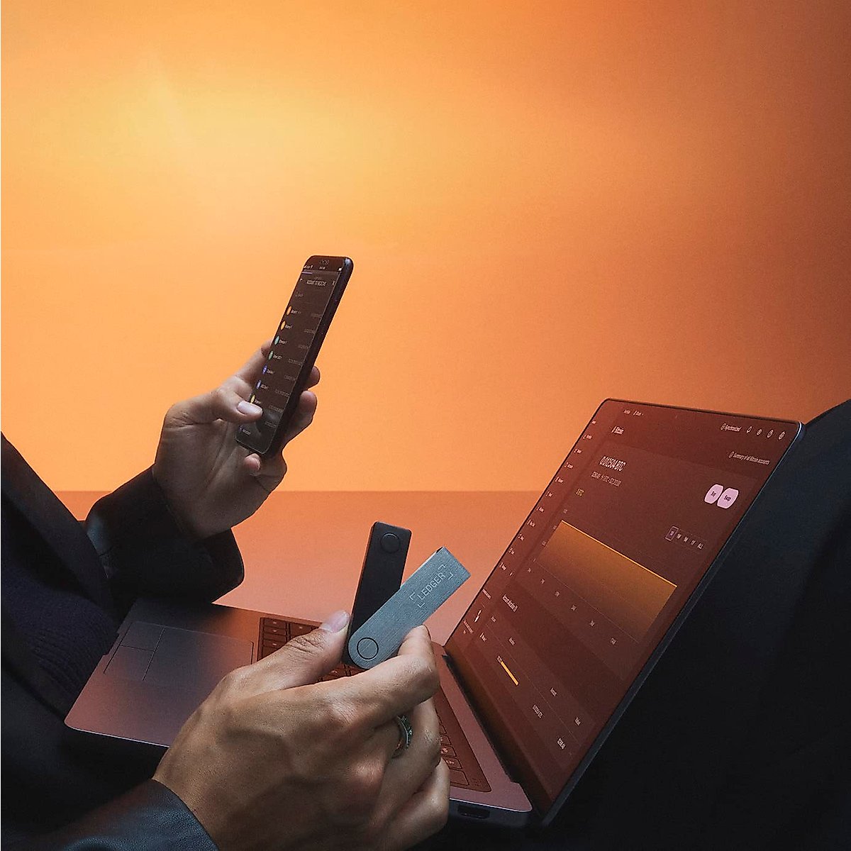 Ledger Nano X Crypto Hardware Wallet - Bluetooth - The Best Way to securely Buy, Manage and Grow All Your Digital Assets