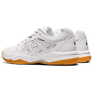 ASICS Women's Gel-RENMA Pickleball Shoes, 10, White/Pure Silver
