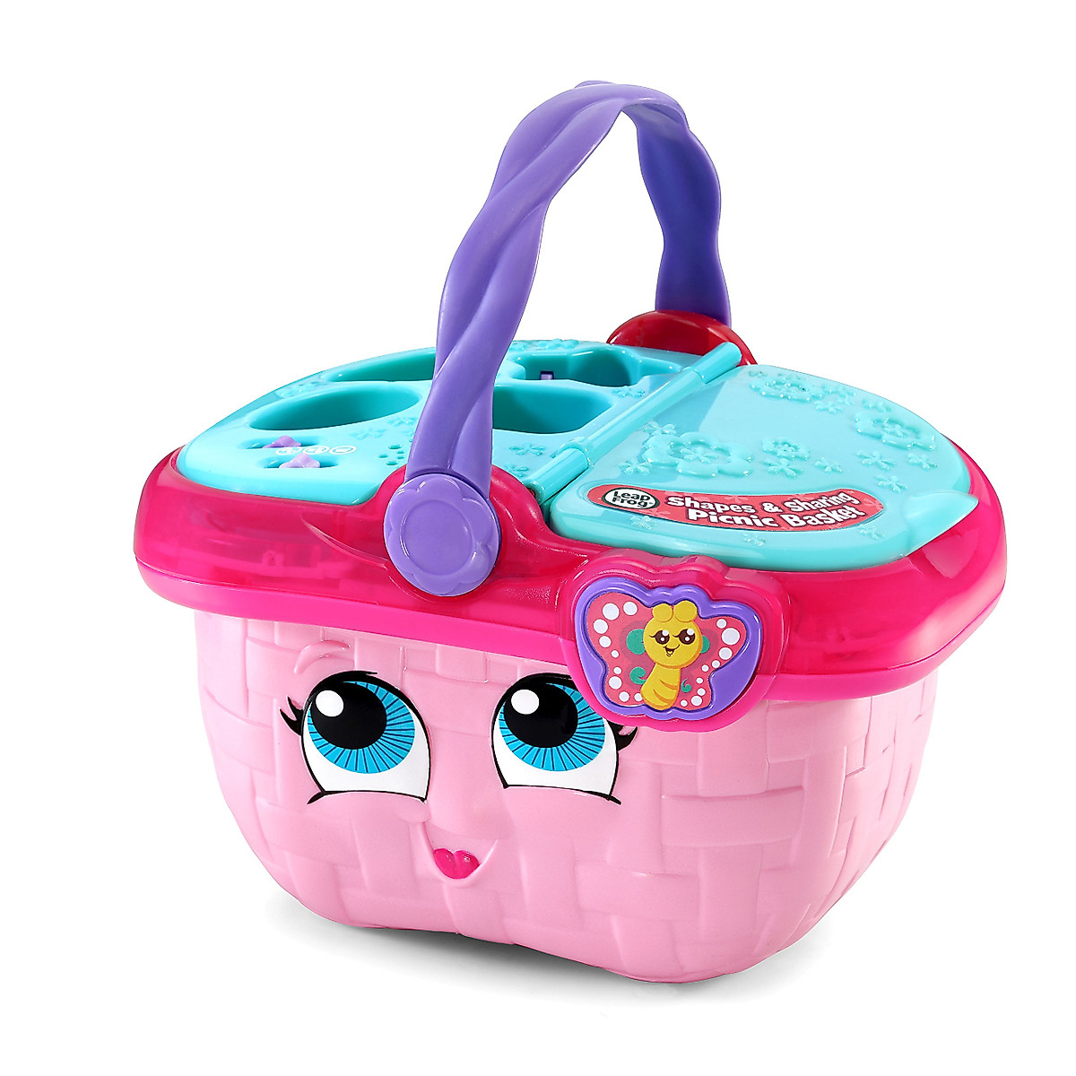 LeapFrog Shapes and Sharing Picnic Basket (Frustration Free Packaging), Pink