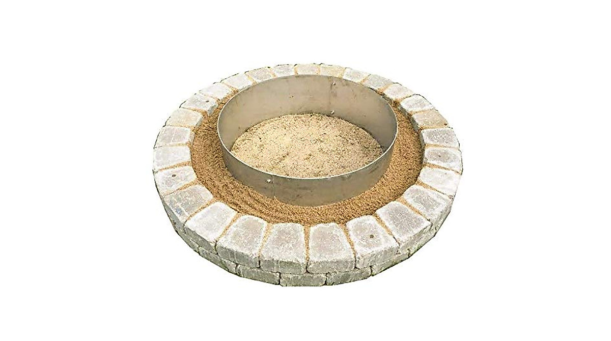 18" Deep Fire Pit Liner-Campfire Ring 45" Diameter Stainless Steel — 🛍️ ...