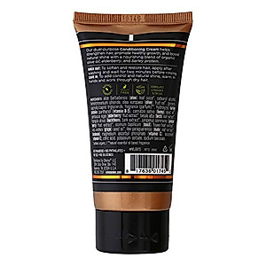 Olivina Men Rinse Out | Leave In Conditioner Cream, Bourbon Cedar, Cedar, 2 Ounce