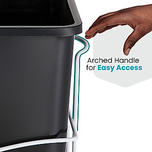 Home Zone Living 7.6 Gallon Pull Out Trash Can, Under Cabinet Design, 29 Liter Capacity