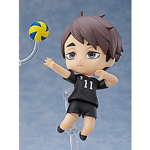 Orange Rouge Haikyu!! to The Top: Osamu Miya Nendoroid Action Figure, Multicolor