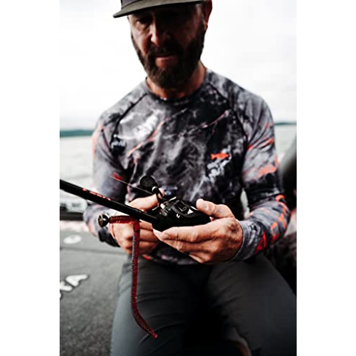 13 FISHING - Inception G2 Baitcast Reel - 5.3:1 Gear Ratio - Power Model - Left Hand Retrieve (Fresh) - ING2P-5.3-LH, Black