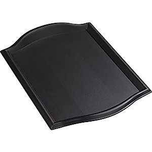 Carlisle FoodService Products 1217BT03 Bistro Plastic Café Tray, 12" X 17", Black