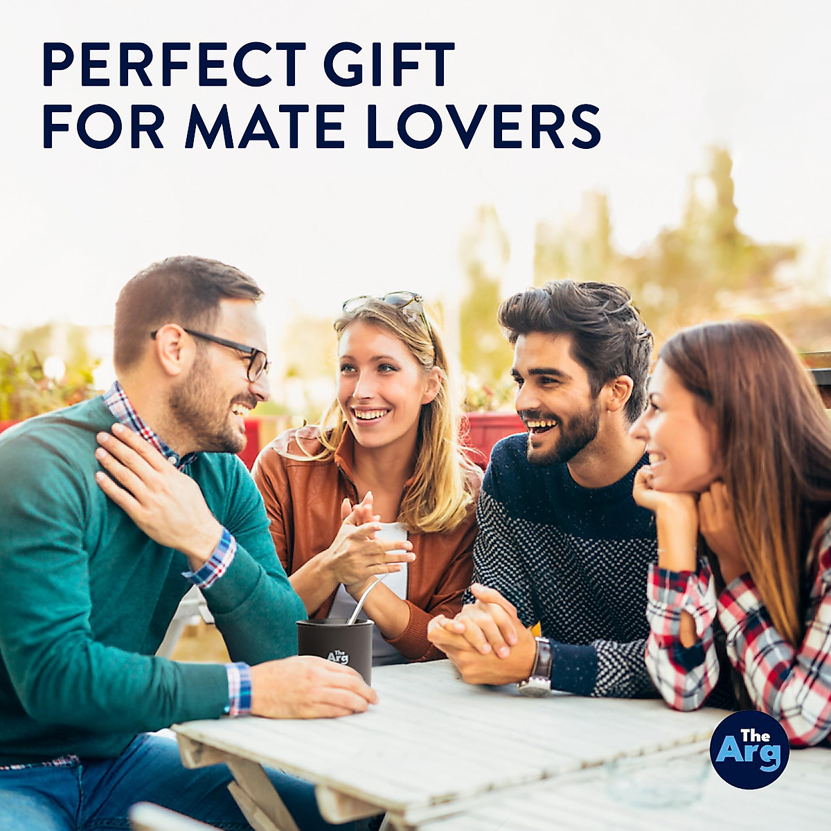 THEARG | Yerba Mate Silicone Gourd Cup with Stainless Steel Straw | Self-Clean Modern Plastic Gourd Design - Yerba Mate Cup and Bombilla Set from Argentina - Travel and Beach Essentials - Ideal Gifts