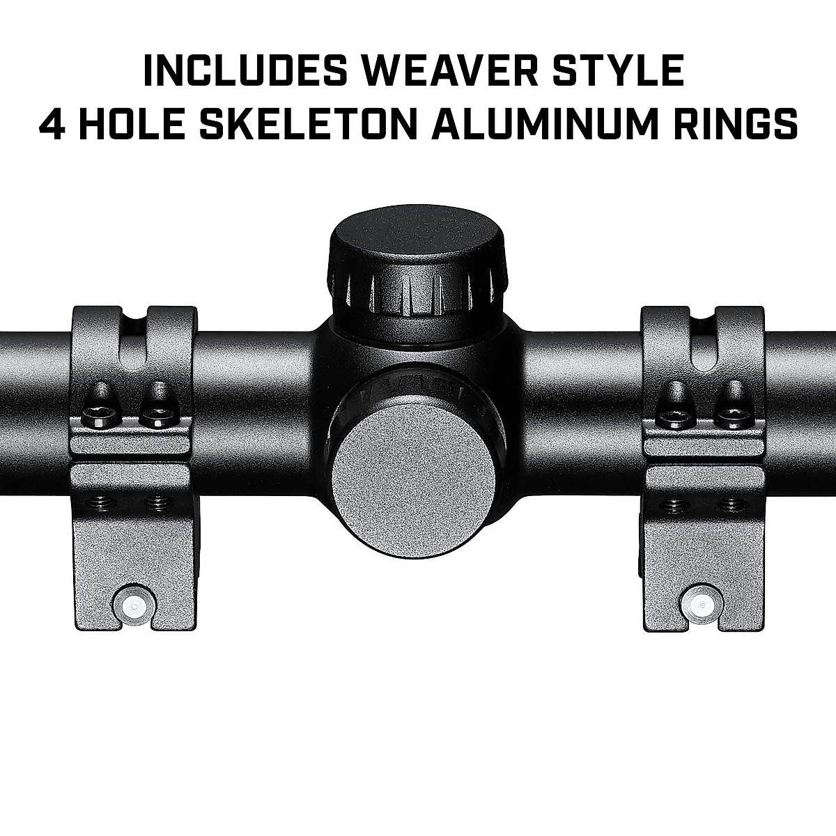 TASCO World Class 4-12x40 30/30 Duplex W/Rings RIFLESCOPE