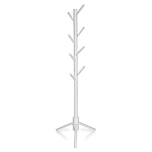 Milliard Kids Coat Tree Rack Hanger Wooden White Rack Organizer Furniture