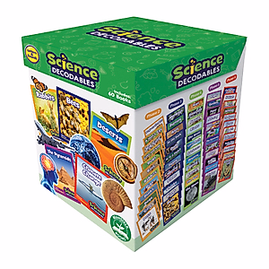 Junior Learning Beanstalk Books Letters & Sounds Science Decodables Non-Fiction Boxed Set, Multi