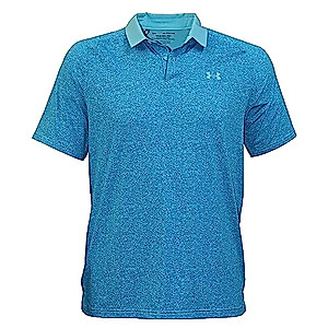 Under Armour Men's UA Iso Chill Heather Polo 1377294 (as1, Alpha, xx_l, Regular, Regular, Capri 419)