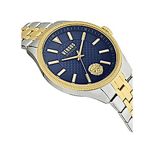 Versus Versace Mens Blue 45 mm Colonne Watch VSPHI5421