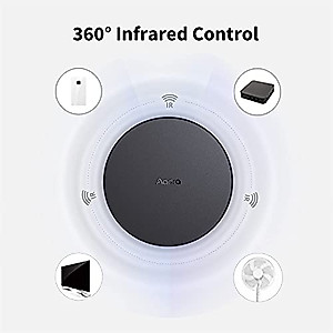 Aqara Smart Light Switch (with Neutral, Double Rocker) Plus Aqara Hub M2, Zigbee Switch, Remote Control and Set Timer for Home Automation, Compatible with Alexa, Apple HomeKit, Google Assistant