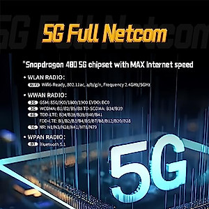 DORLAND Xpad_07 5G Explosion Proof Tablet,8.0" Rugged Tablet,Android 12.0 Outdoor Tablet,6GB RAM + 128GB ROM Tablet,Ex ib IIC T4 Gb/Ex ibD 21T 130℃ | 8000mAh | IP67 Waterproof | BT5.0