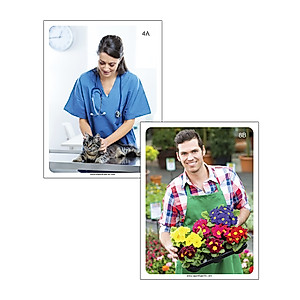 Super Duper Publications | Webber® Occupations Careers Photo Flash Card Deck 2nd Edition | Educational Learning Resource for Children