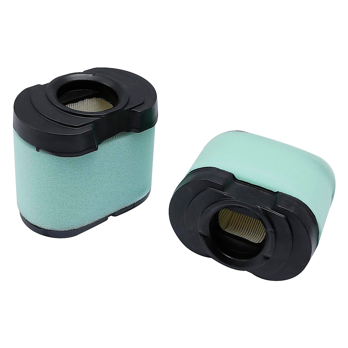2 Pack Air Filter for Lawn Mower Air Cleaner Replacement for Brigs - Straton 407777 40G777 40H777 445667 445877 44H777 44K777 44L777, Rplaces # 792105 276890