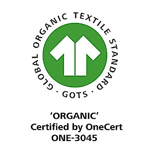 Bioweaves 100% Organic Cotton Banded Pillow Shams Soft Sateen Weave GOTS Certified – Standard/Queen Size, Set of 2, White & Navy