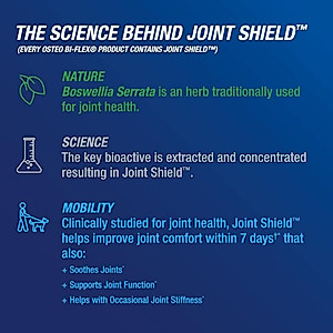 Osteo Bi-Flex Triple Strength(5), Glucosamine Chondroitin with Vitamin C Joint Health Supplement, Coated Tablets, 40 Count