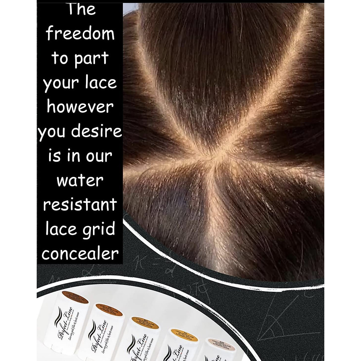 Perfect Line Lace Wig Grids and Knots Concealer - TAN