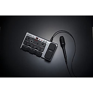 Zoom V6-SP Vocal Processor, Vocal Effects Pedal, Formant Pedal, Harmony, Looper, 10 Studio Grade Effects, For Studio and Live Performance